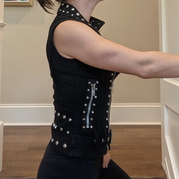 Tripp nyc | Jackets & Coats | Vintage Tripp Nyc Black Studded Punk Goth ...